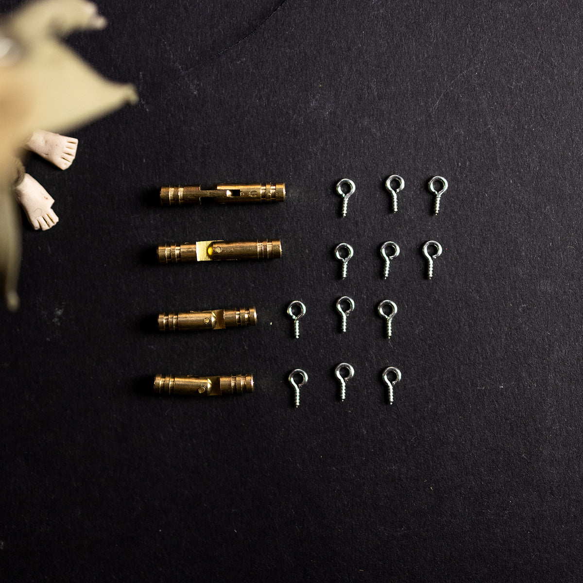 Barrel Hinge Puppet Set – ClayClaim