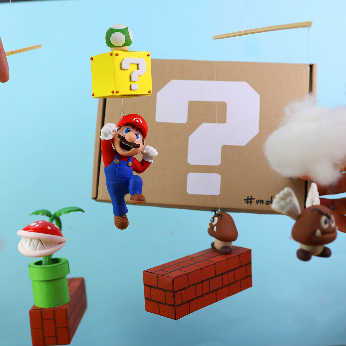Super Mario Mobile Set – ClayClaim